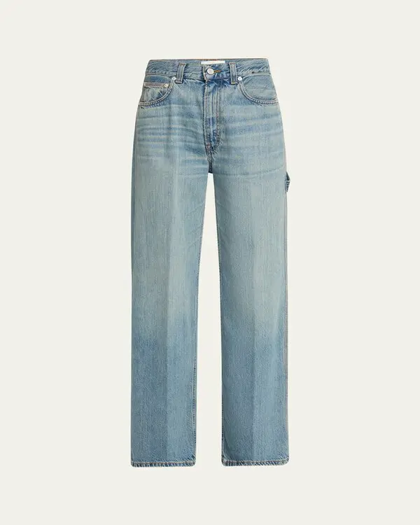 Haikure Winona Loose Fit Jeans - Ionic Blue | Editorialist